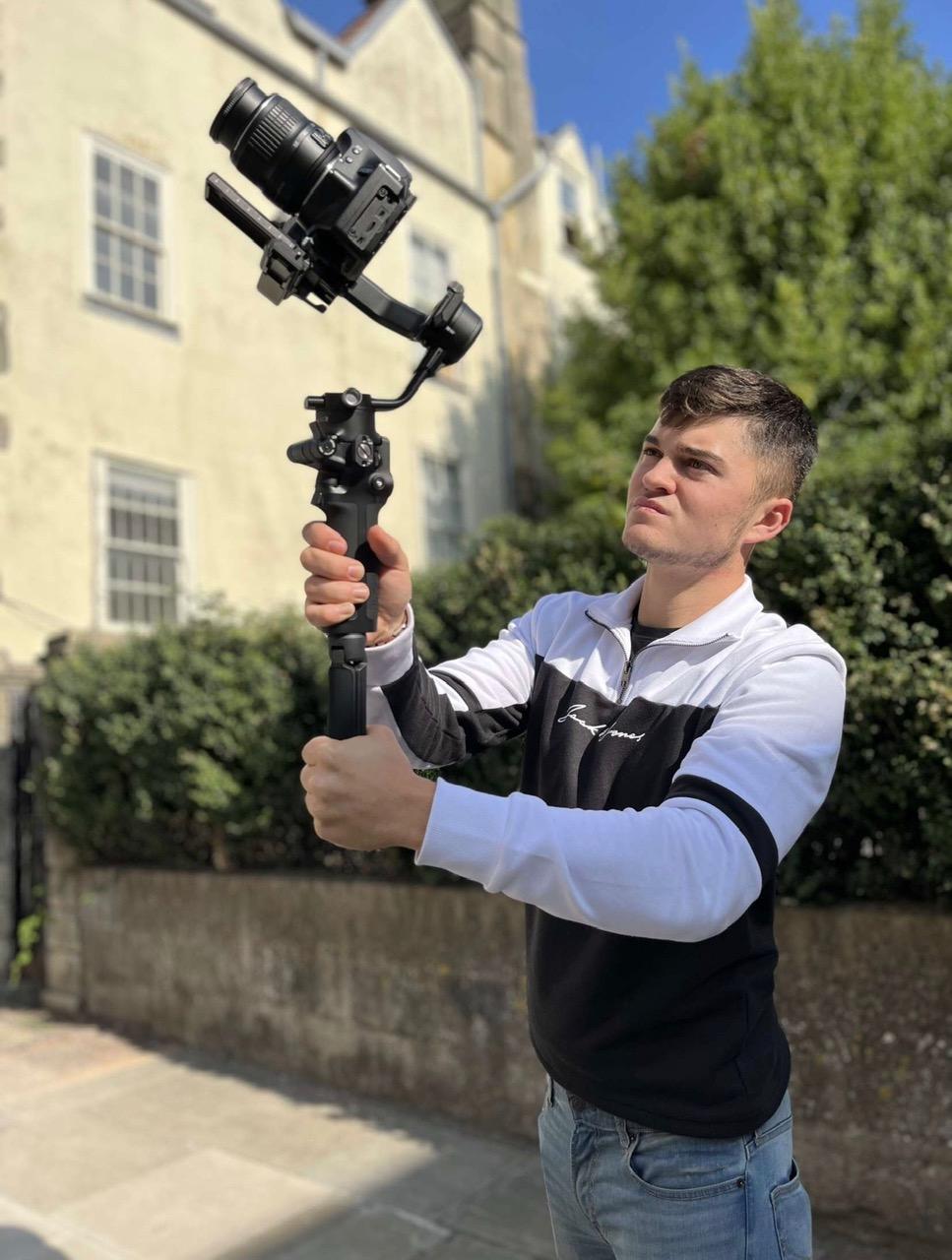 Hayden Bishop – Media graduate, now Camera operator – Visual Arts